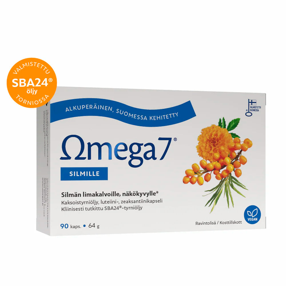 Omega7 SBA24® silmille 90 kaps | Aromtech— Aitokauppa