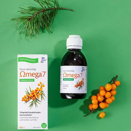 Omega7 Tyrni-Oliiviöljy 150ml - Aromtech— Aitokauppa